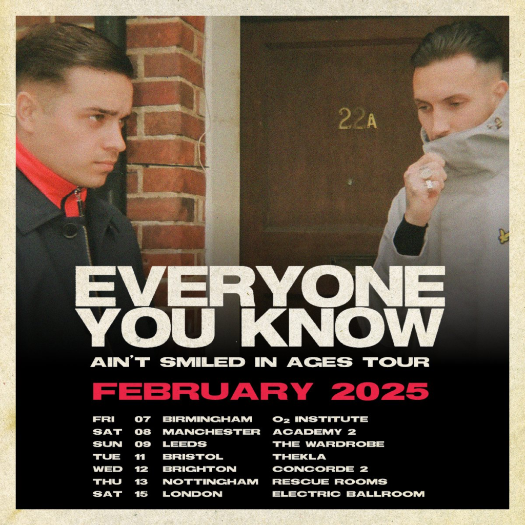 NEWS: Everyone You Know announce 2025 tour dates - Coasters for Beers